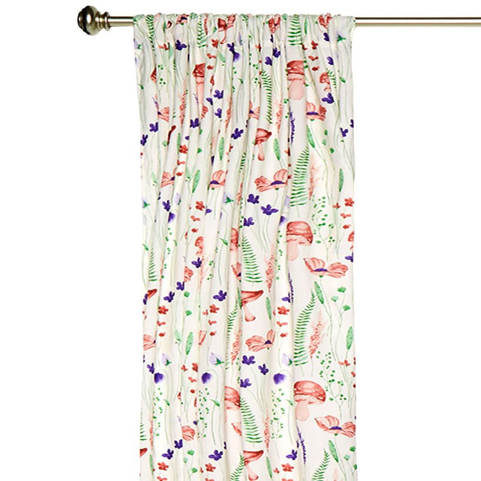 Stella Mushroom Window Panels - 50" x 84" Panels - Walmart.com