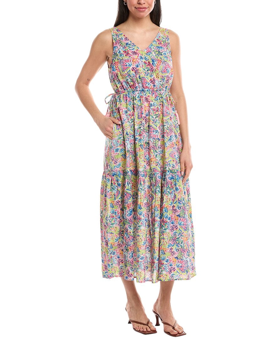 Stella Parker womens Drawstring Side Tie Maxi Dress, s - Walmart.com