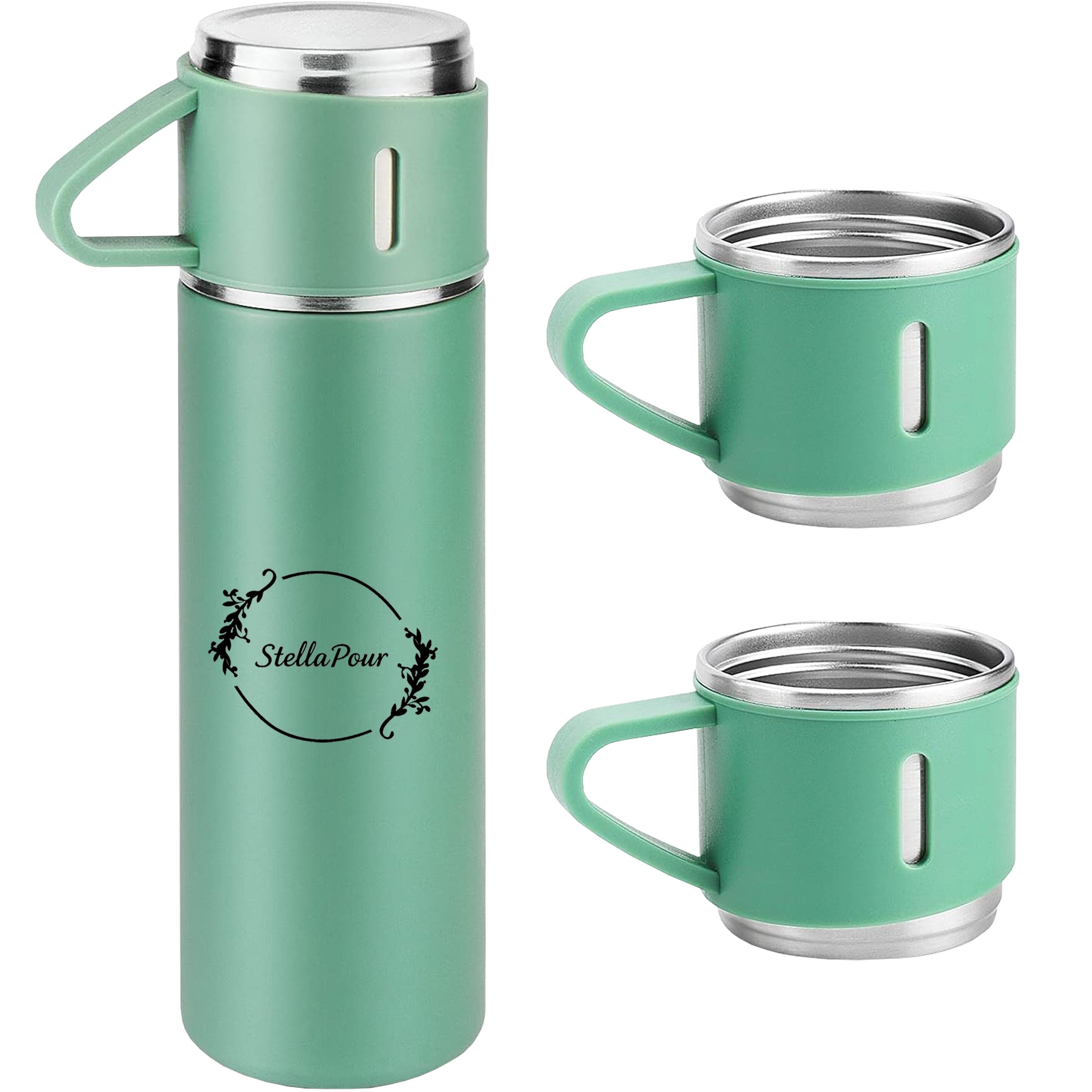 Stella Pour Stainless Steel Vacuum Insulated Water Bottle with Cup ...