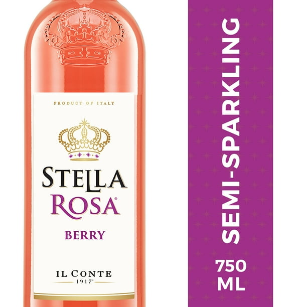 Stella Rosa Stella Berry Semi-Sweet Red Wine 750 Ml - Walmart.com