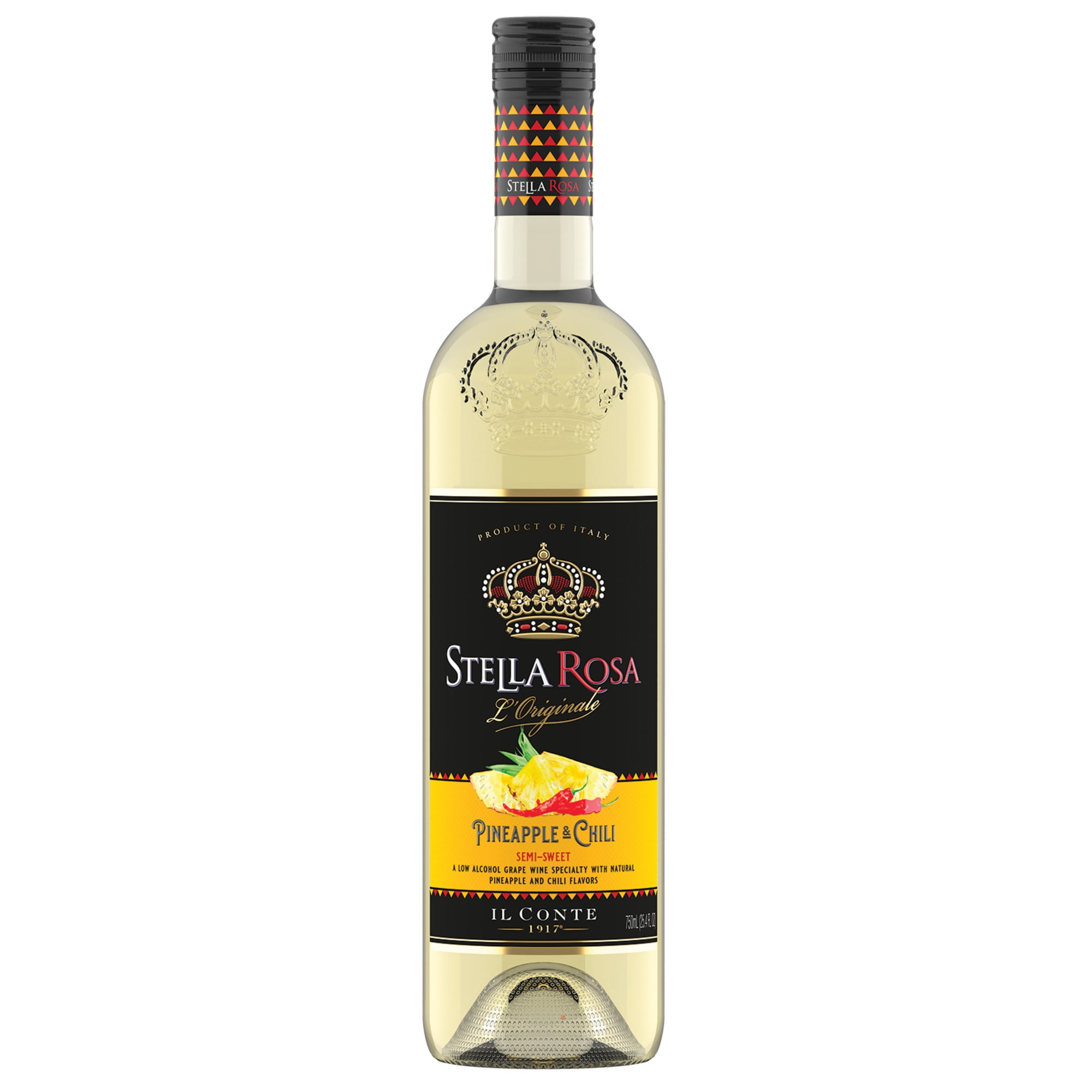 Stella Rosa Pineapple Chili Semi-Sweet Moscato White Wine 750ml ...