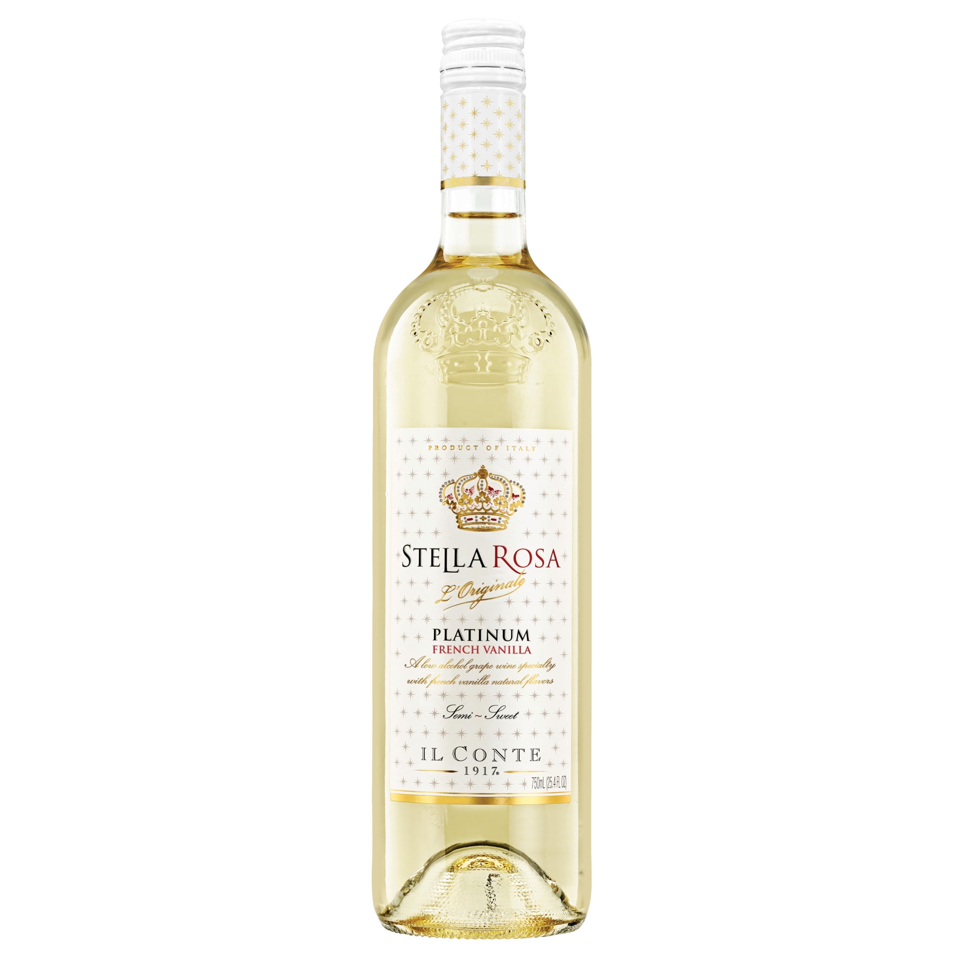 Stella Rosa Platinum French Vanilla Semi-Sweet Moscato White Wine 750ml ...
