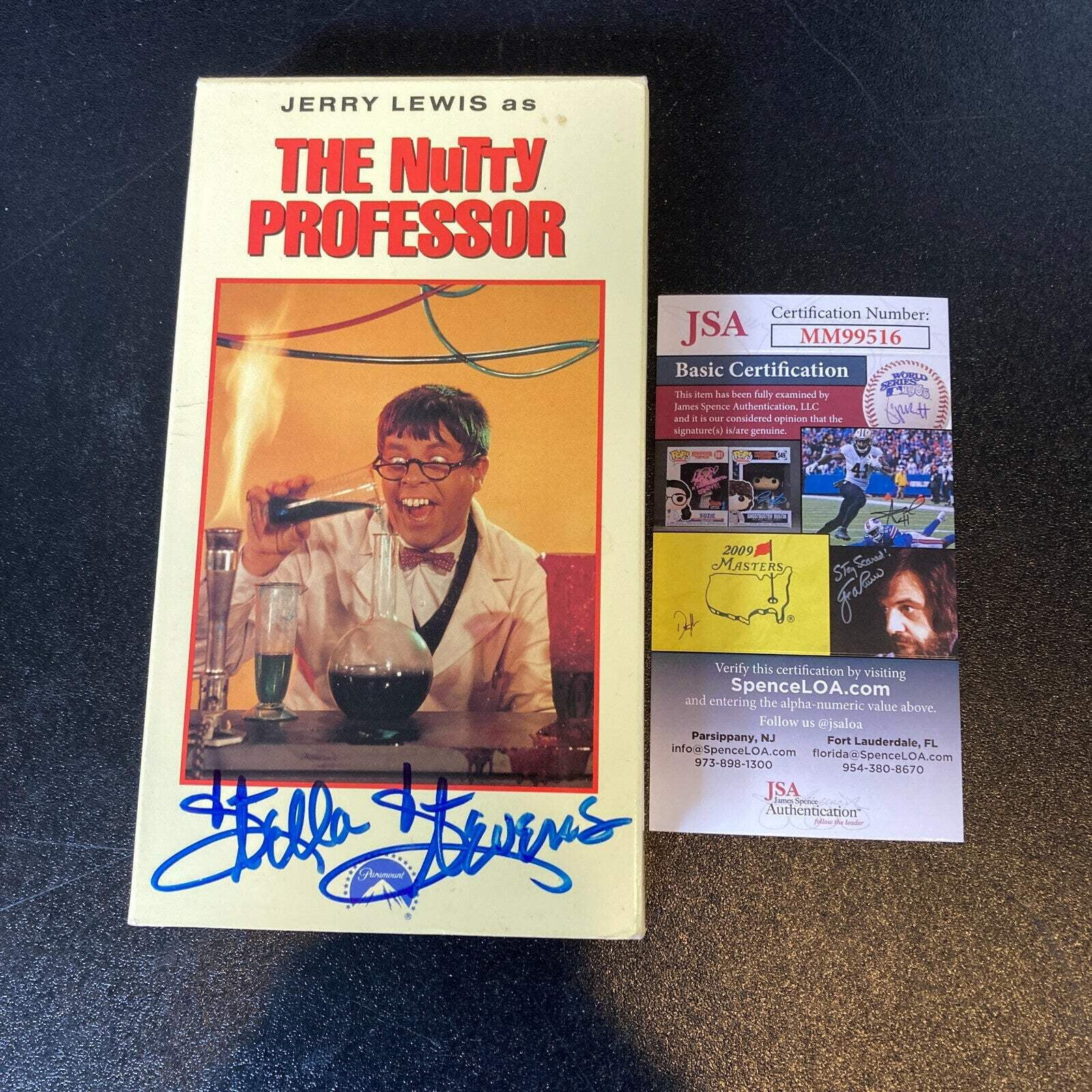 Stella Stevens Signed The Nutty Professor VHS Movie With JSA COA ...