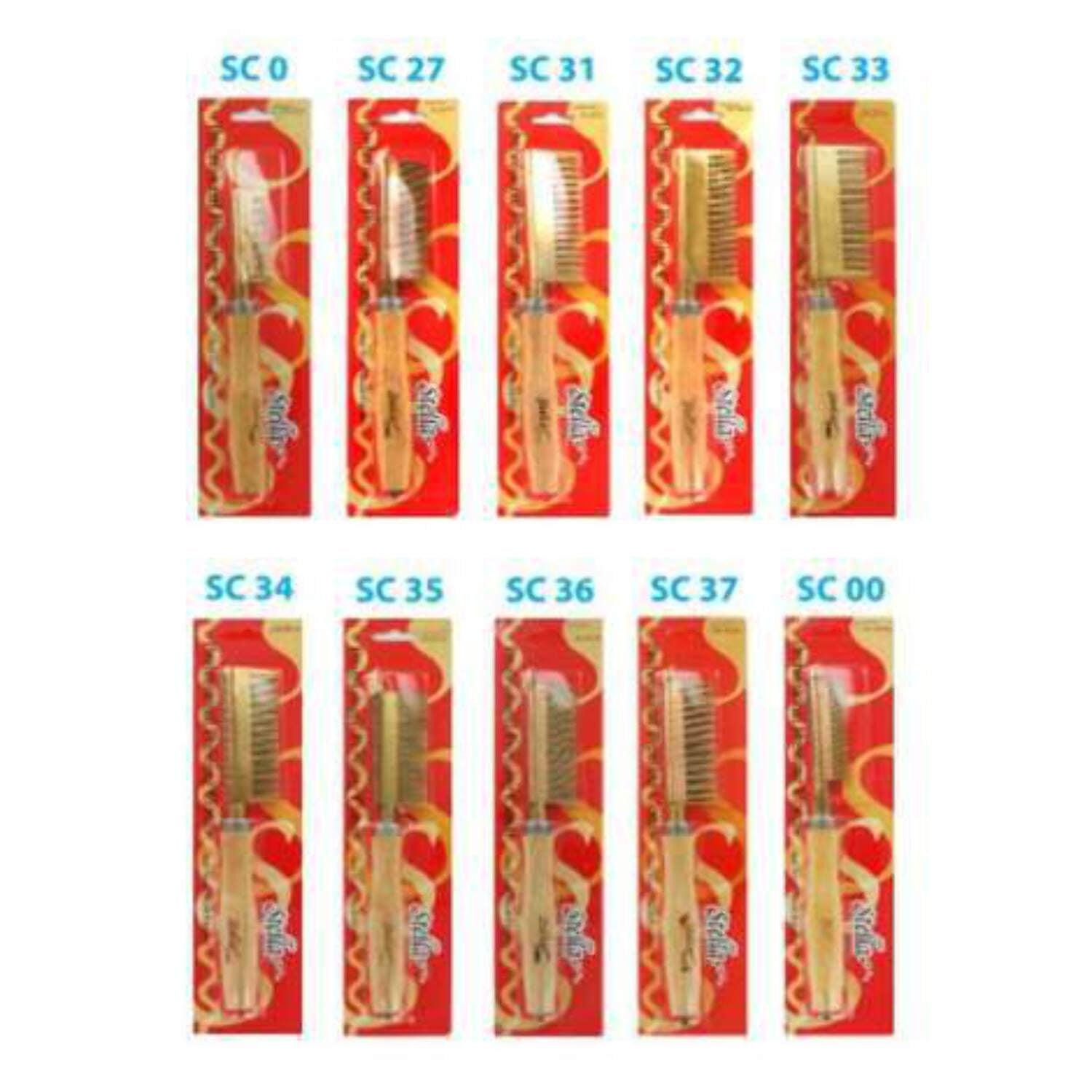 Stella Straightening Comb Temple Fine #STC00 - Walmart.com