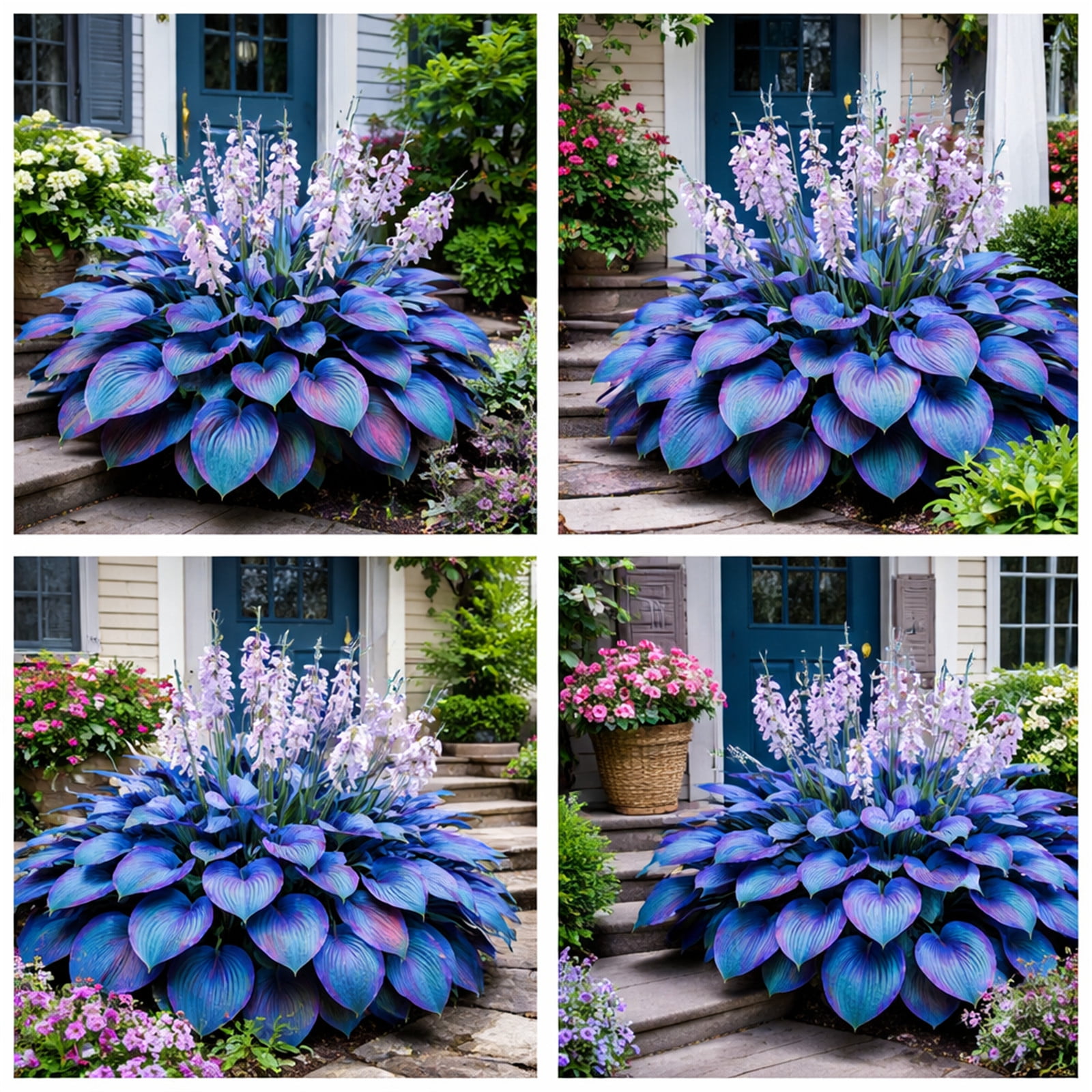 Stella di Ombre Hosta Plants Hosta Collection Bulbs Ornamental Hard ...