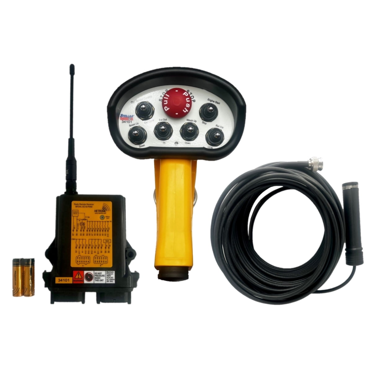 Stellar 34101, 6 Function 916 Hetronic Radio System - Walmart.com