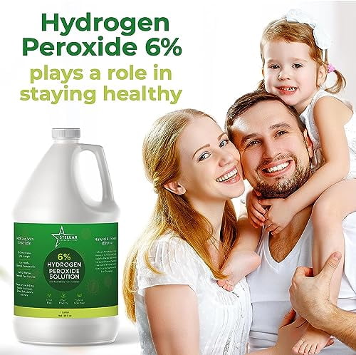 Stellar Chemical - 6% Hydrogen Peroxide -H2O2 & Water - Ecofriendly ...