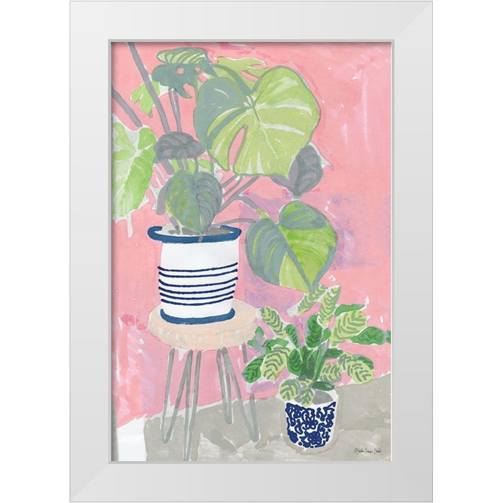 Stellar Design Studio 11x14 White Modern Wood Framed Museum Art Print ...
