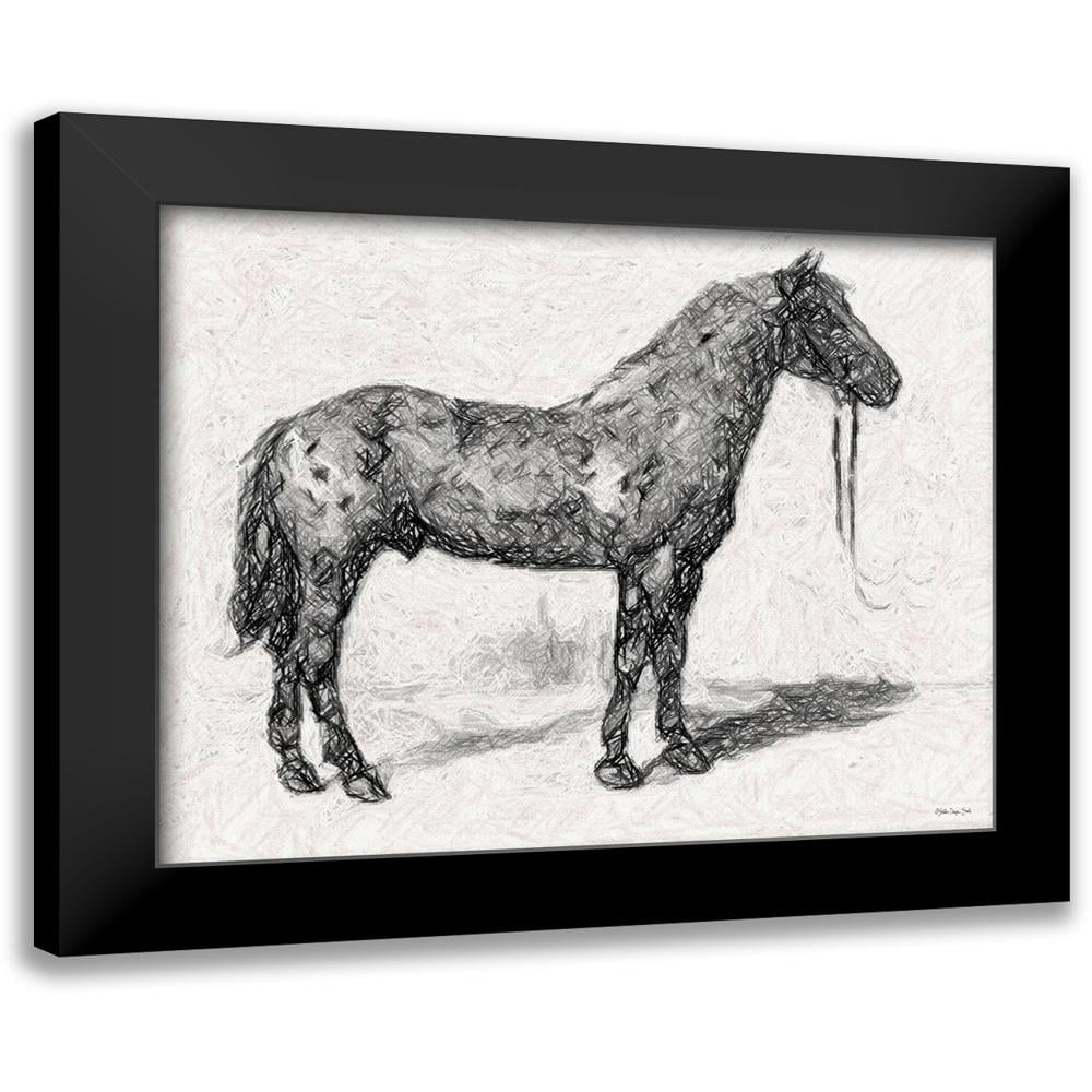 Stellar Design Studio 14x12 Black Modern Framed Museum Art Print Titled ...