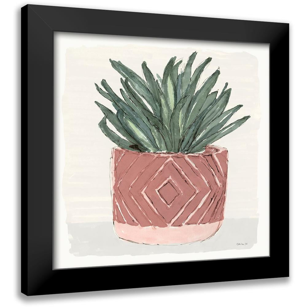 Stellar Design Studio 15x15 Black Modern Framed Museum Art Print Titled ...