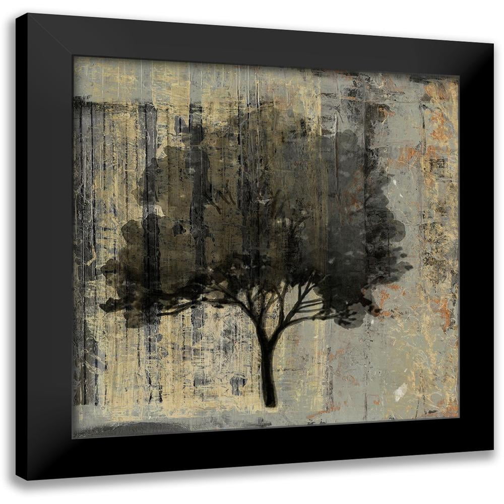 Stellar Design Studio 15x15 Black Modern Framed Museum Art Print Titled ...