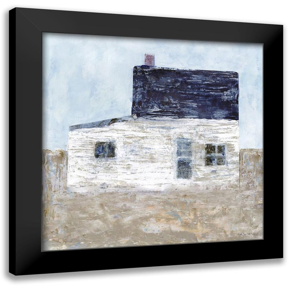 Stellar Design Studio 15x15 Black Modern Framed Museum Art Print Titled ...