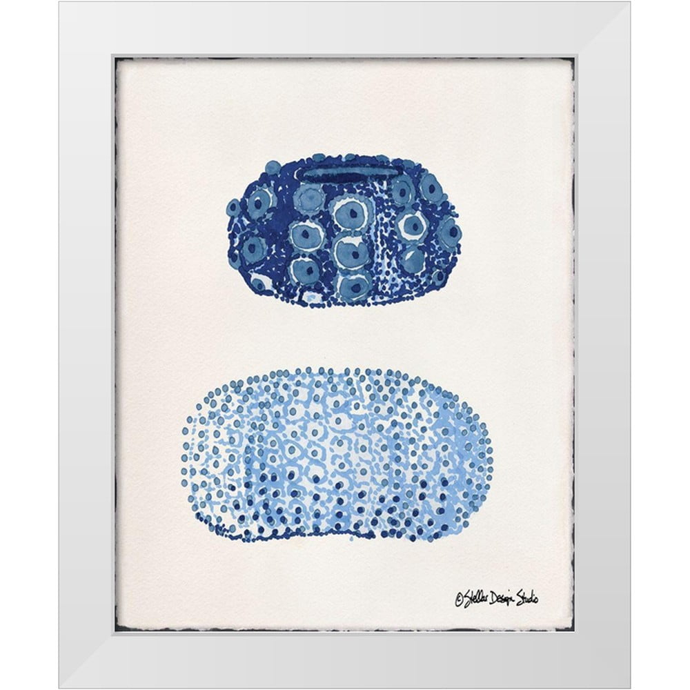 Stellar Design Studio 15x18 White Modern Wood Framed Museum Art Print ...