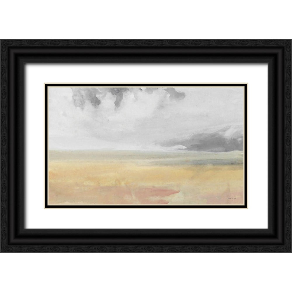 Stellar Design Studio 18x12 Black Ornate Wood Framed with Double ...