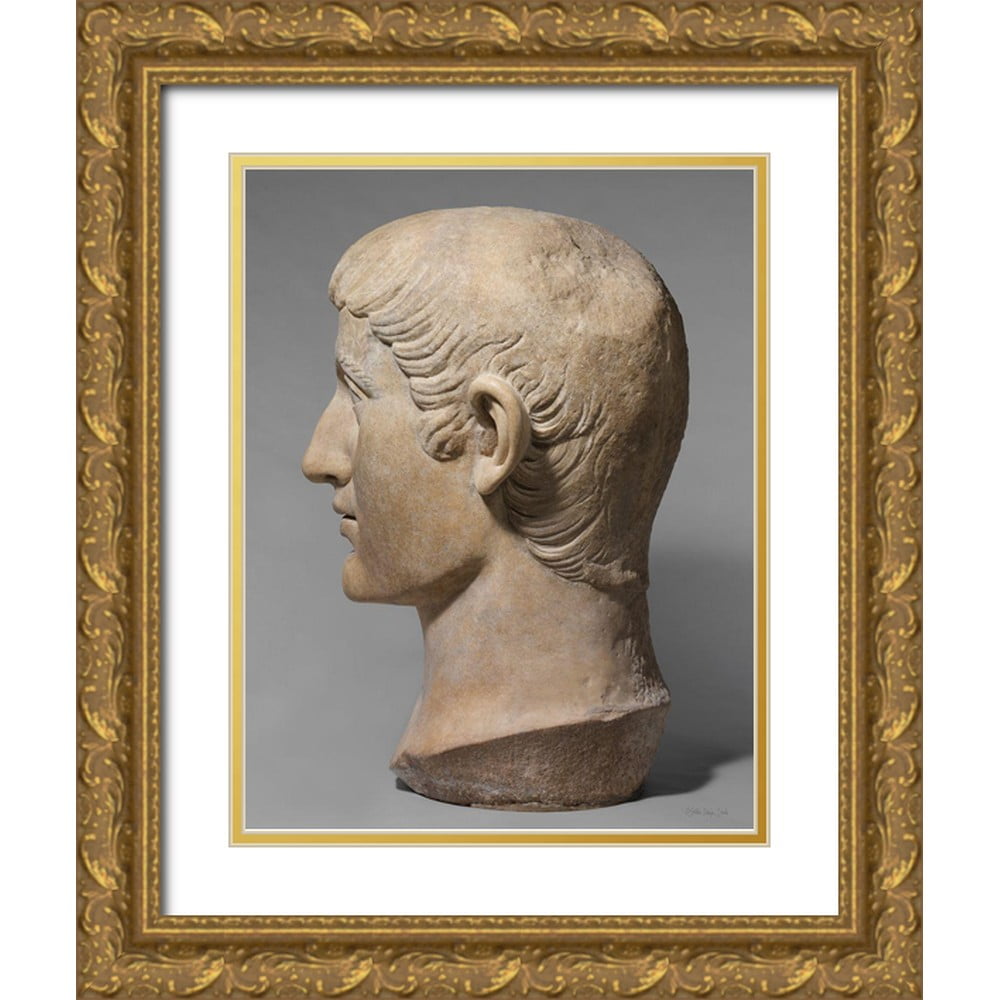 Stellar Design Studio 19x24 Gold Ornate Wood Framed with Double Matting ...