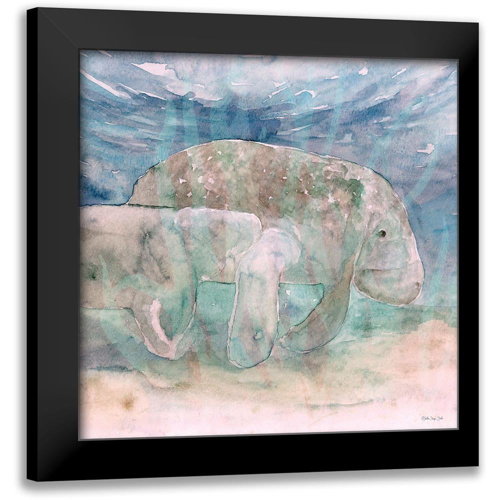 Stellar Design Studio 20x20 Black Modern Framed Museum Art Print Titled ...