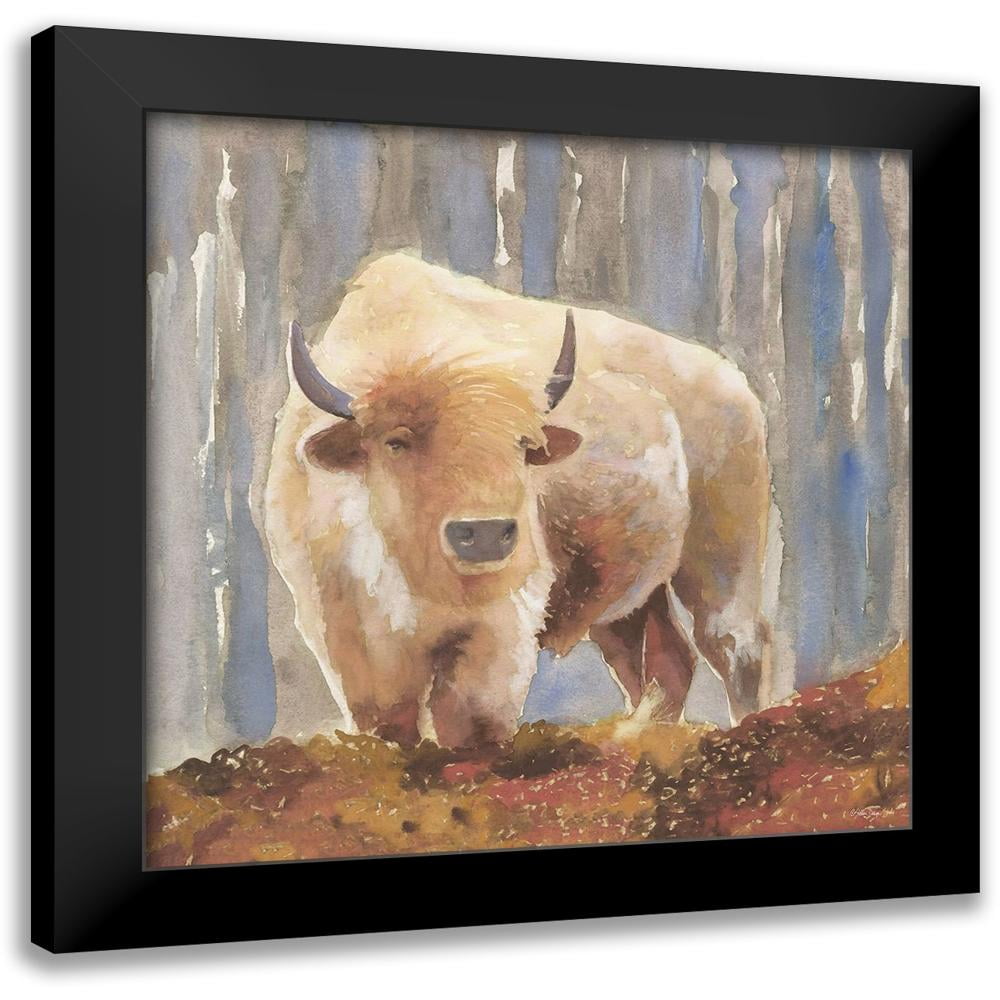 Stellar Design Studio 20x20 Black Modern Framed Museum Art Print Titled ...