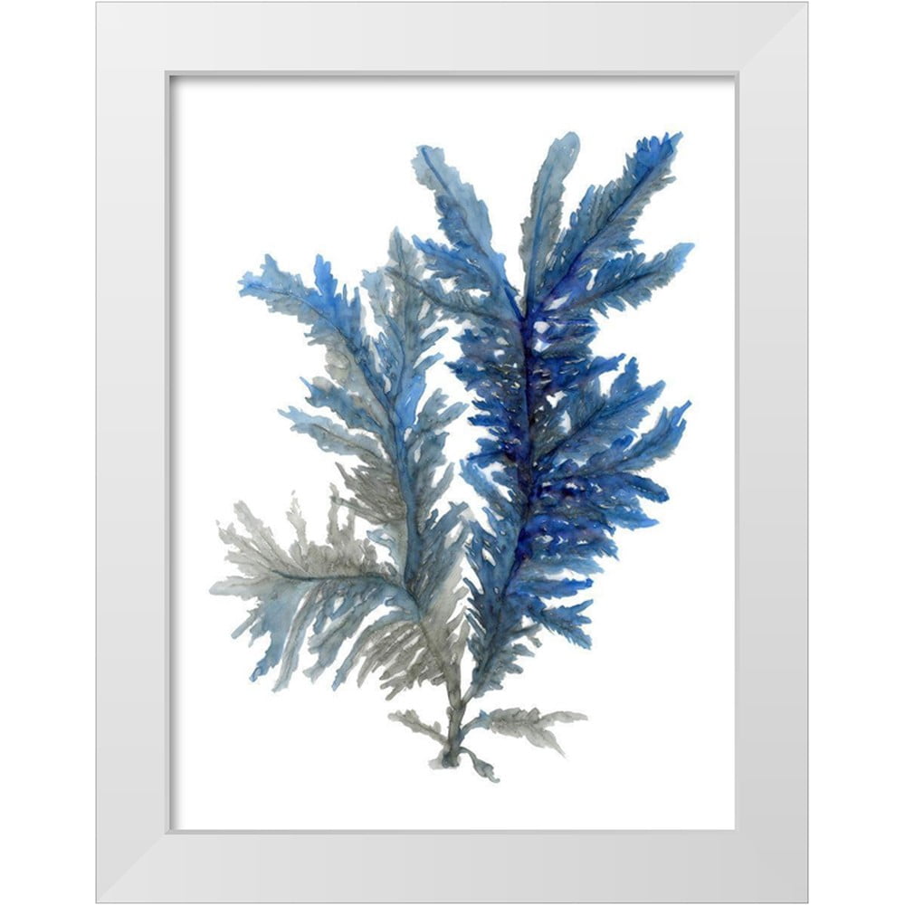 Stellar Design Studio 25x32 White Modern Wood Framed Museum Art Print ...