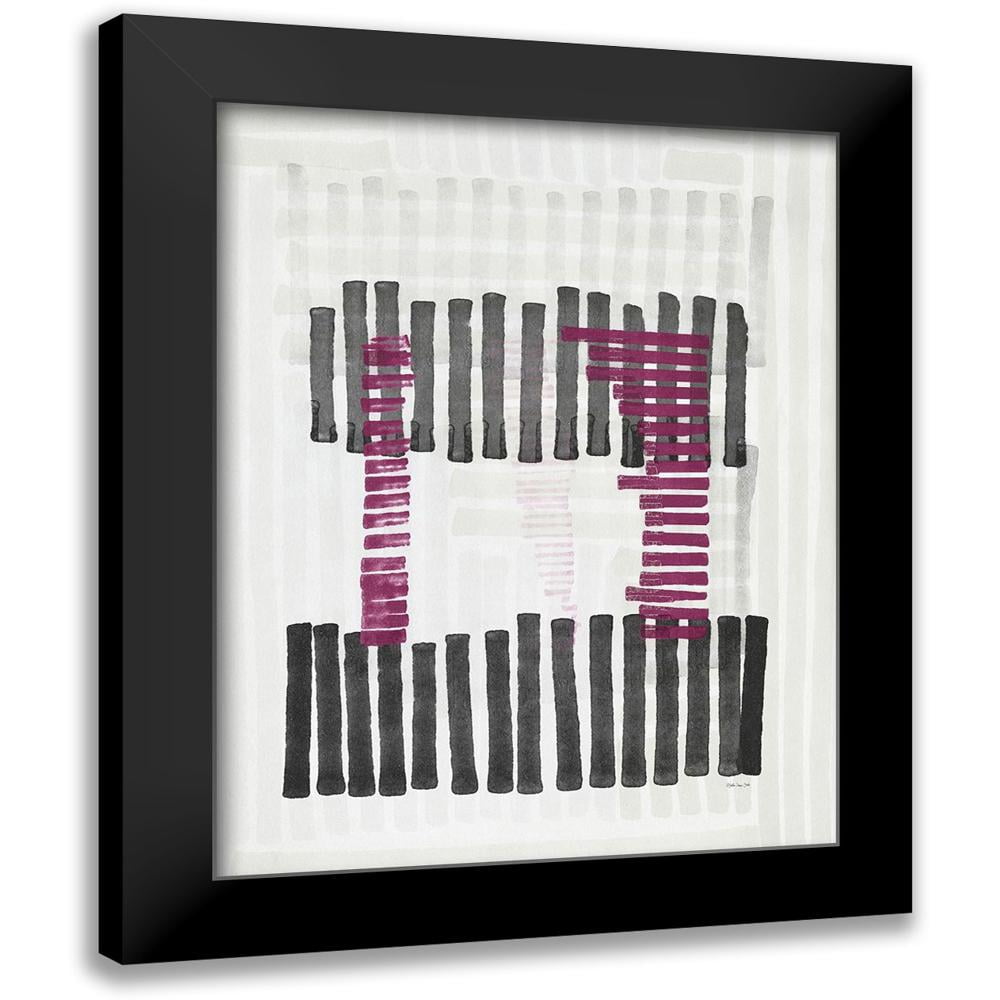 Stellar Designs Studio 12x14 Black Modern Framed Museum Art Print ...