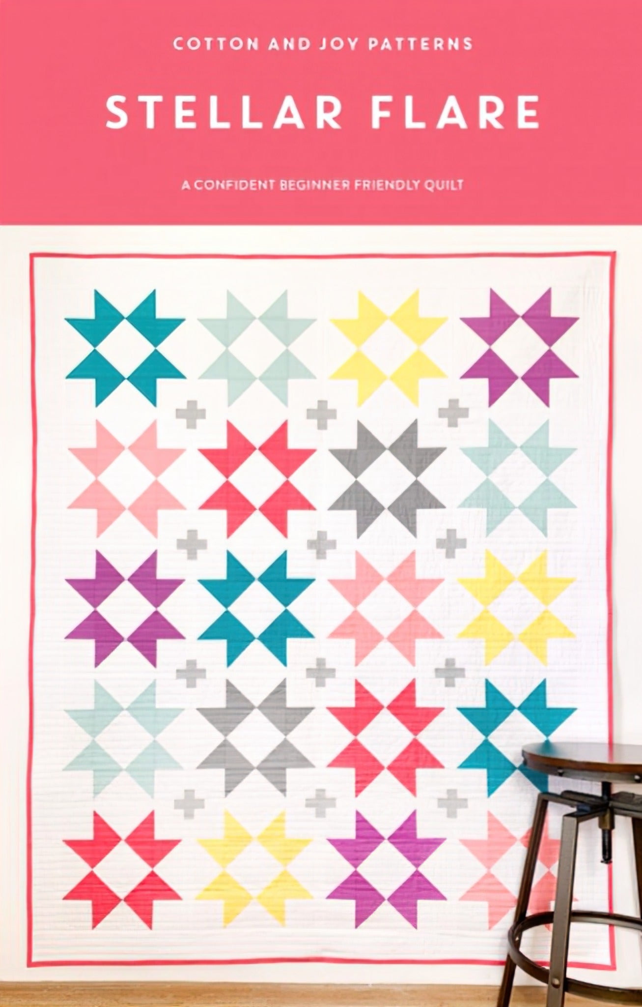 Stellar Flare Quilt Pattern by Cotton and Joy - Walmart.com