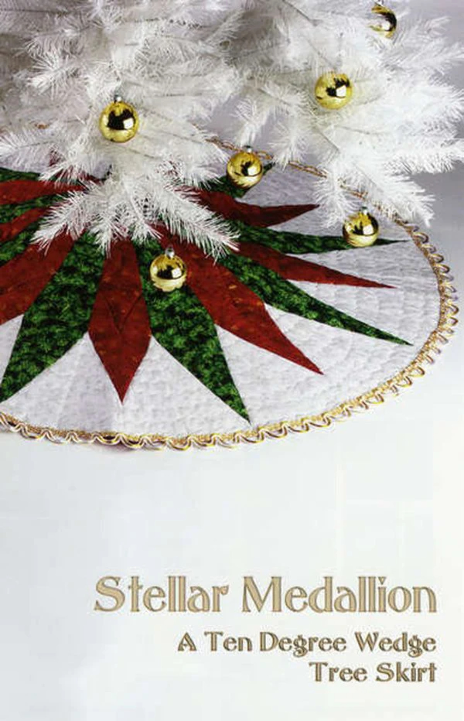 Stellar Medallion Tree Skirt Quilt Pattern by Cheryl Phillips of ...