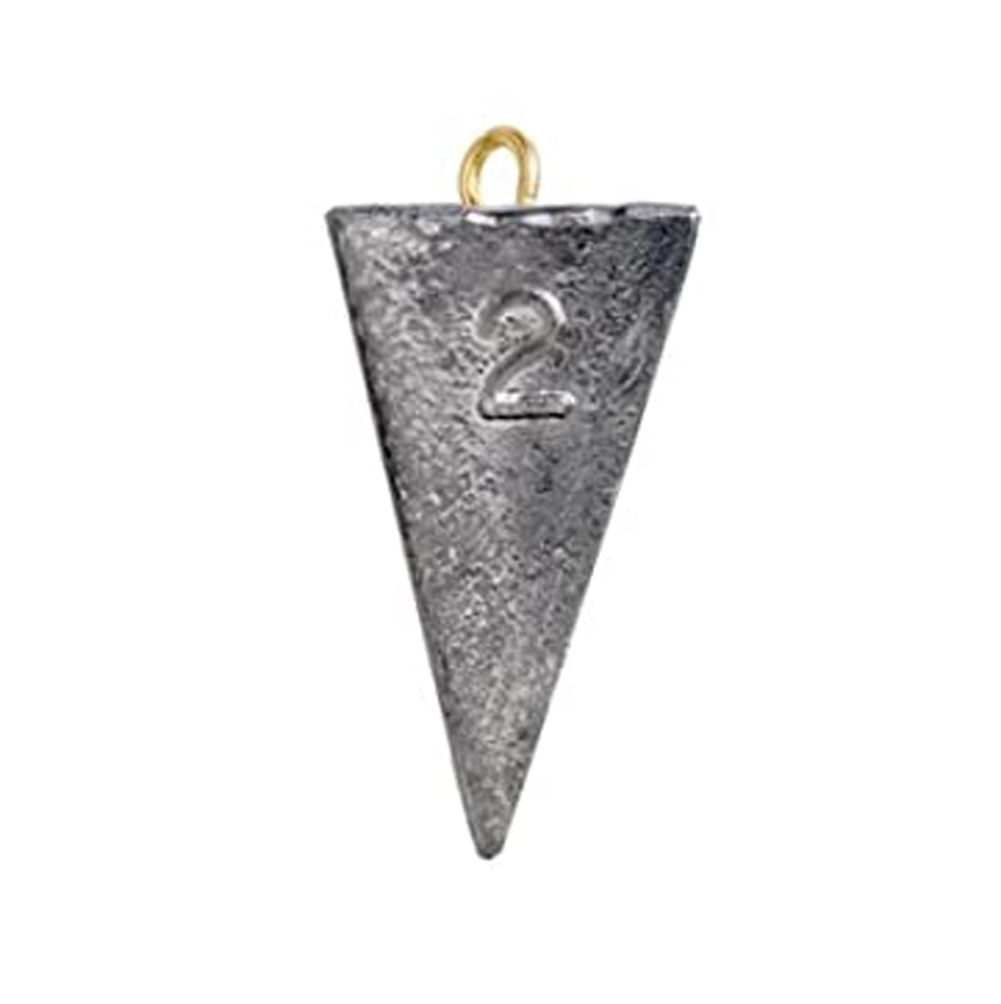 Stellar Pyramid (2 Ounce 5 Pack) Sinker Fishing Weights, Fishing ...