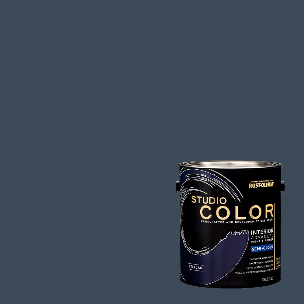 Stellar, Rust-Oleum Studio Color Interior + Primer Semi-Gloss Finish ...