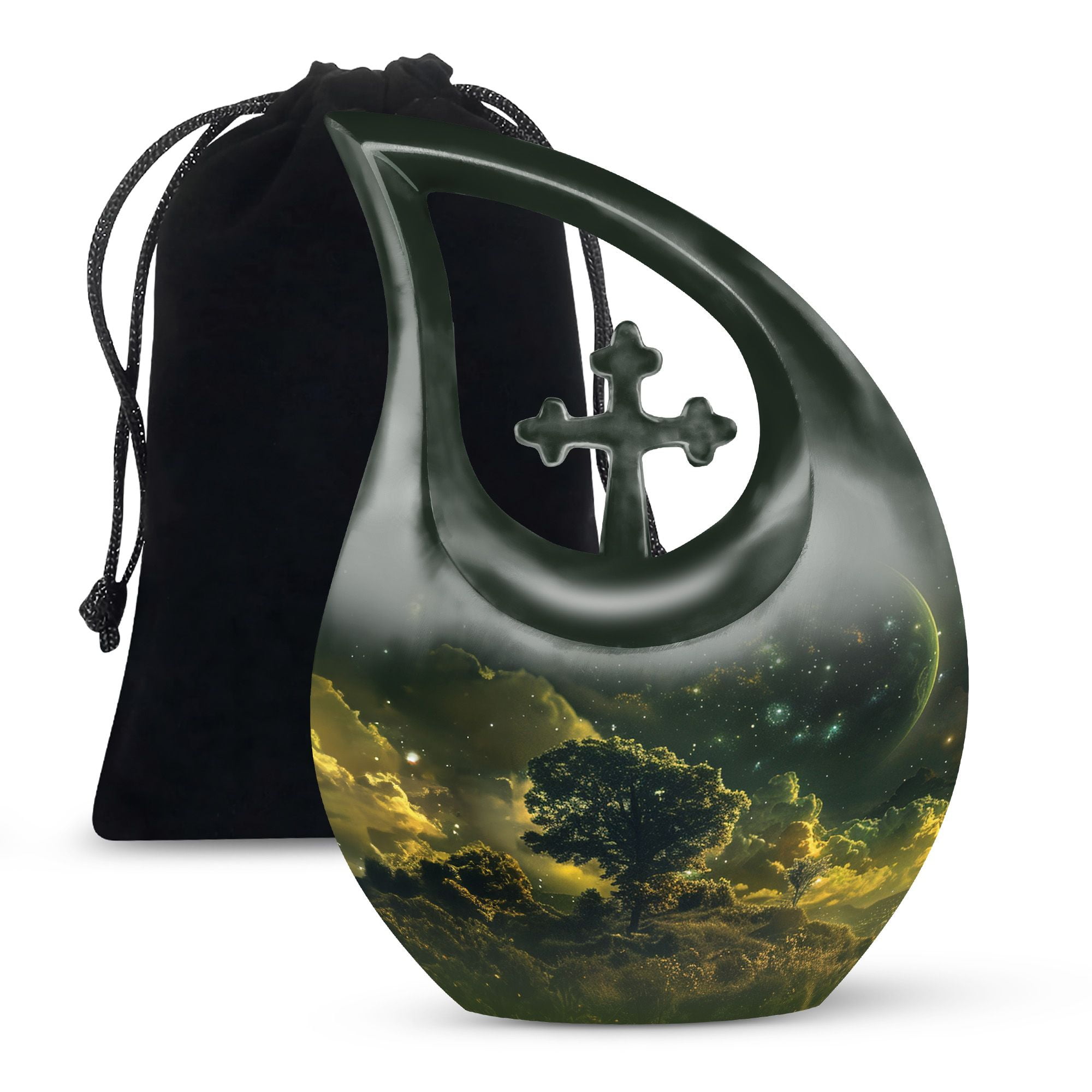 Stellar Serenity Urn - Adult Urns For Human Ashes - Cremation Urns For Human Ashes Adult Male ...