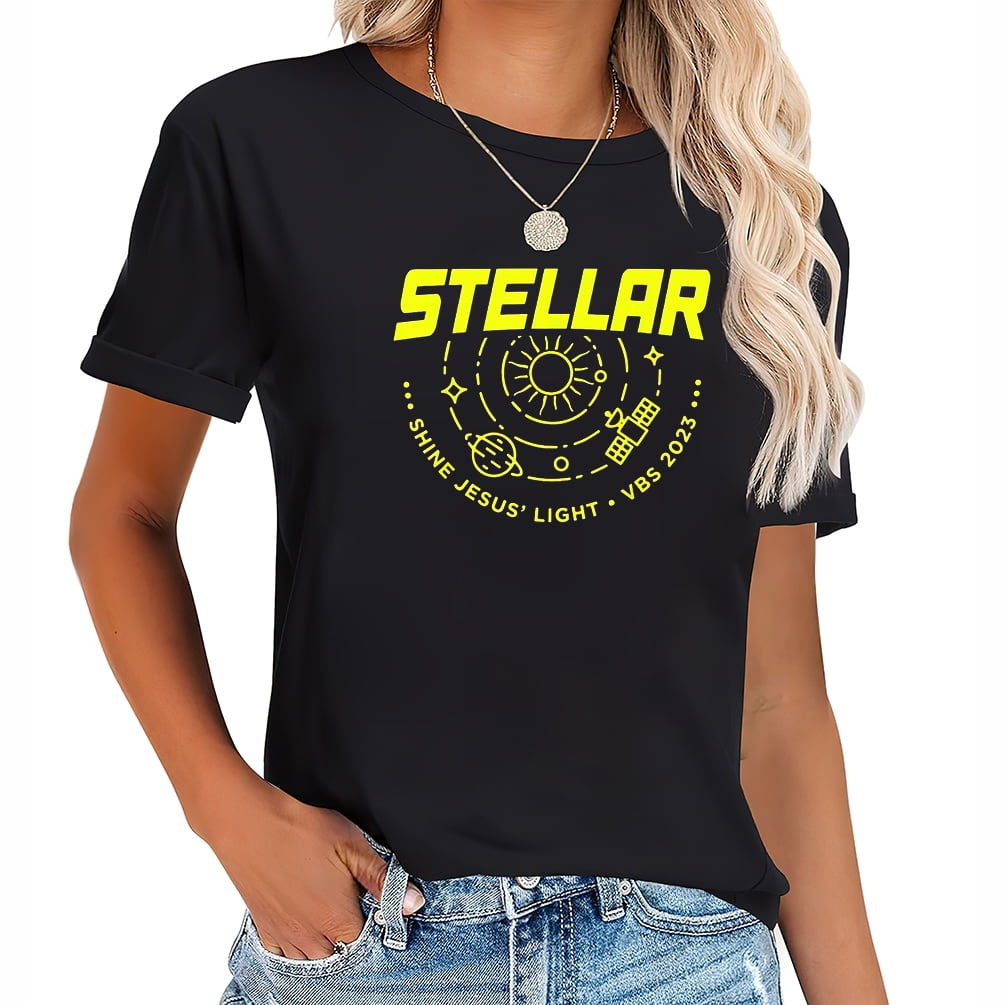 Stellar Shine Jesus' Light VBS 2023 Vacation Bible School T-Shirt ...
