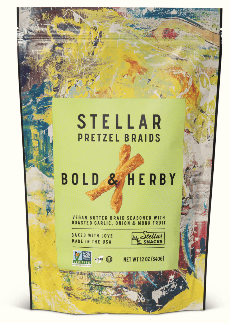 Stellar Snacks Pretzel Braids, Bold & Herby, 12 oz - Walmart Business ...