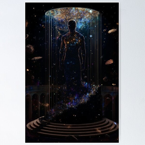 Stellar Sovereign Poster Wall Art, Modern Wall Decor For Living Room ...