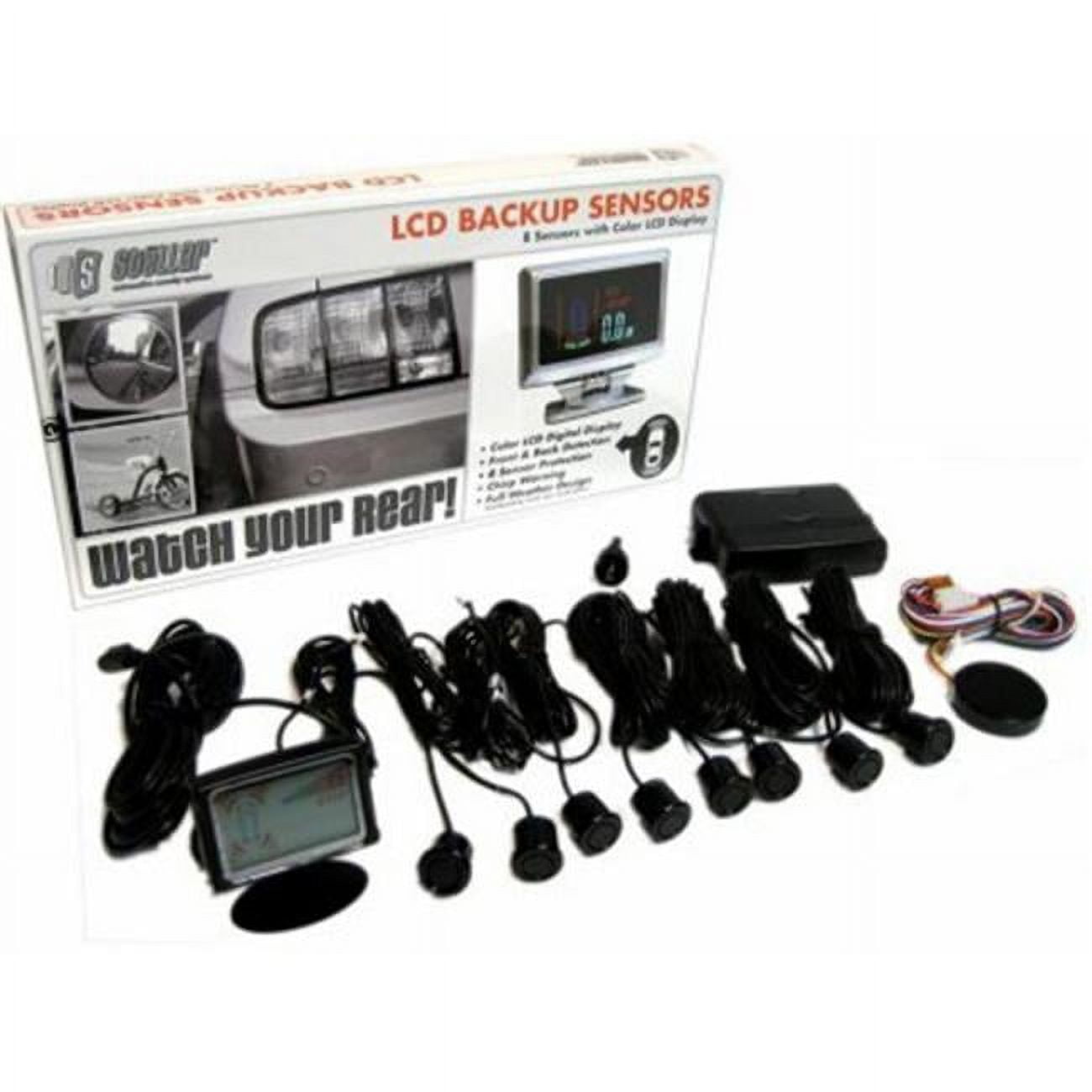 Stellar Vehicle Security AUTBS8D Autoloc EZ Front and Rear 8 Sensor ...