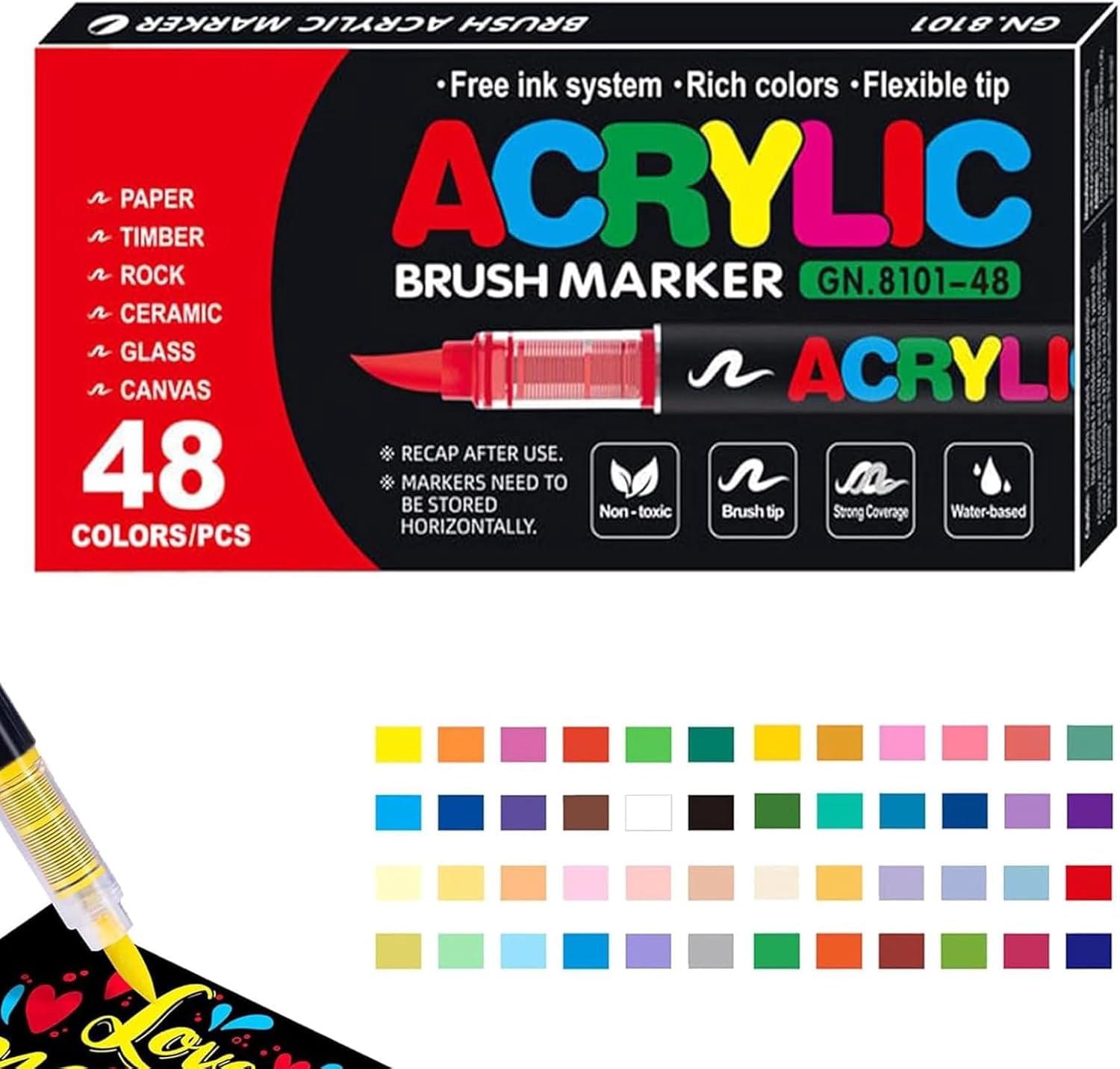 Stellaya Acrylic Markers, Stellaya Acrylic Paint Markers, Stellaya ...