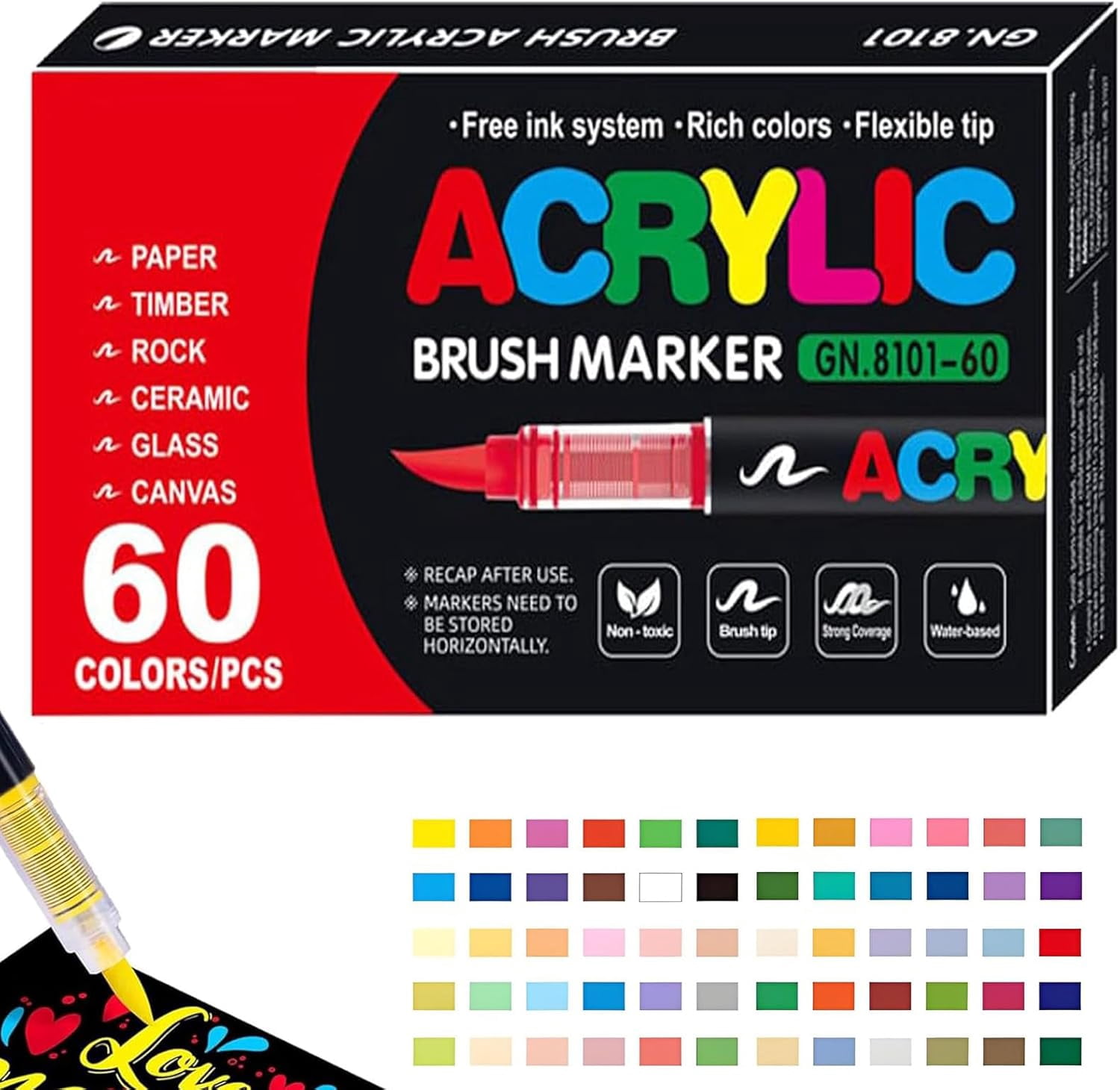 Stellaya Acrylic Markers, Stellaya Acrylic Paint Markers, Stellaya ...