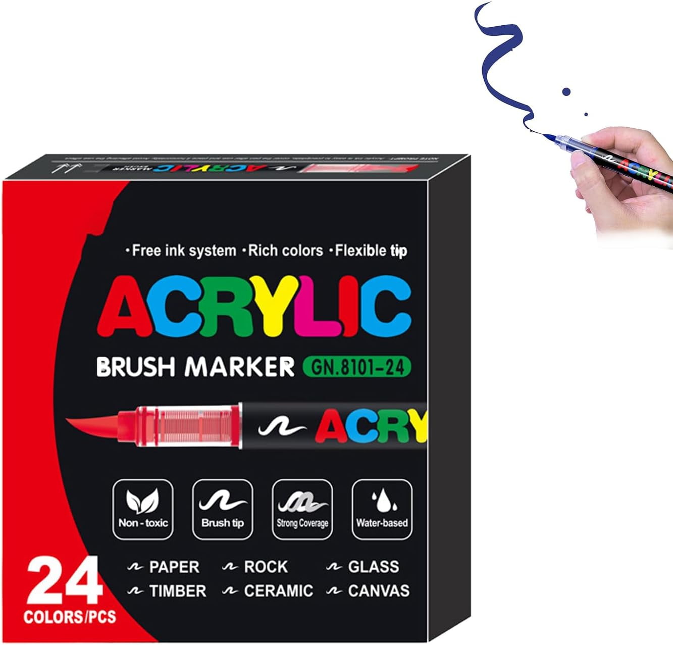 Stellaya Acrylic Markers, stellaya Liquid Acrylic Markers, Stellaya ...