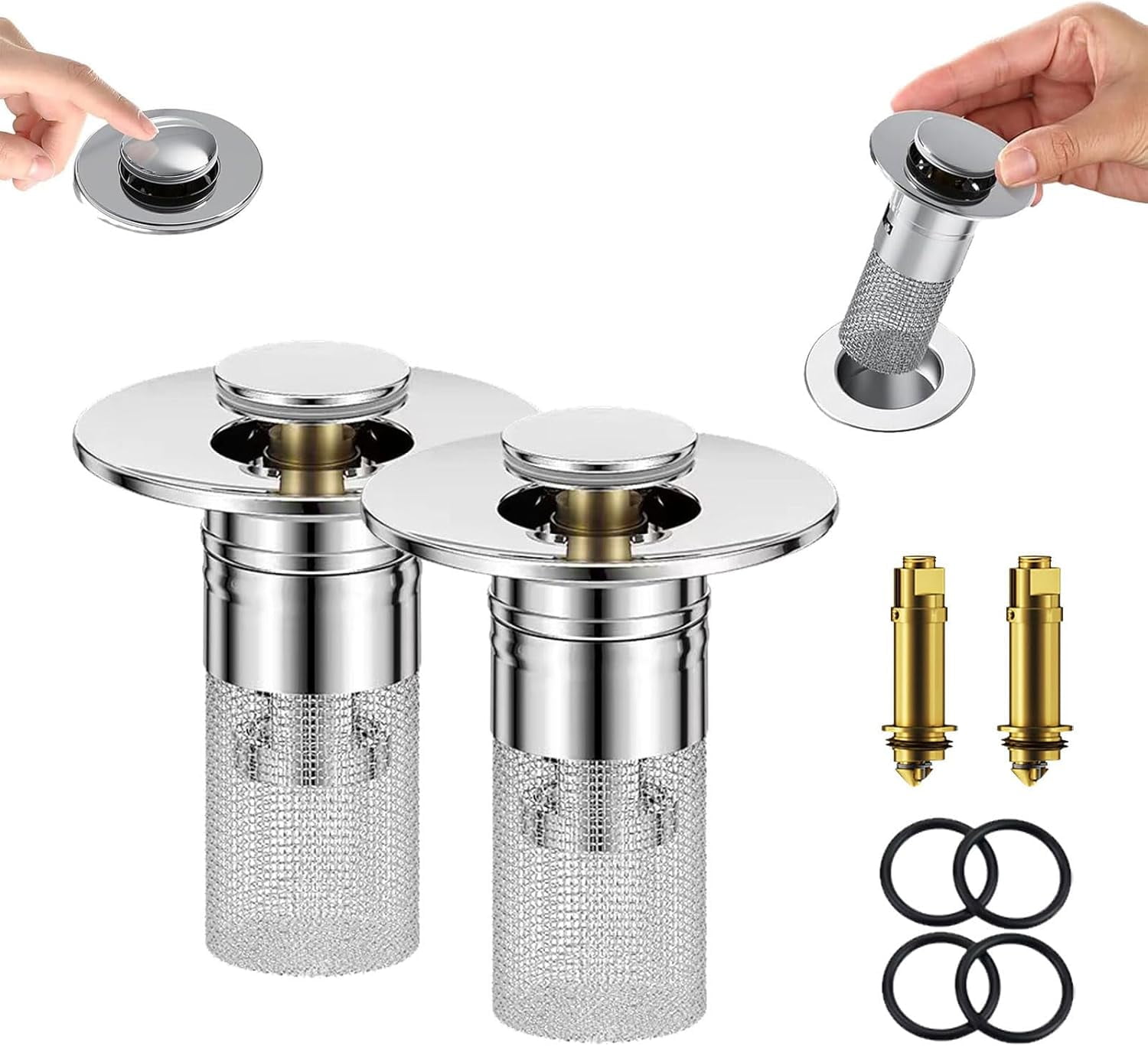 Stellaya Drain, Stellaya Drain Plug Filter, Stainless Steel Floor Drain ...