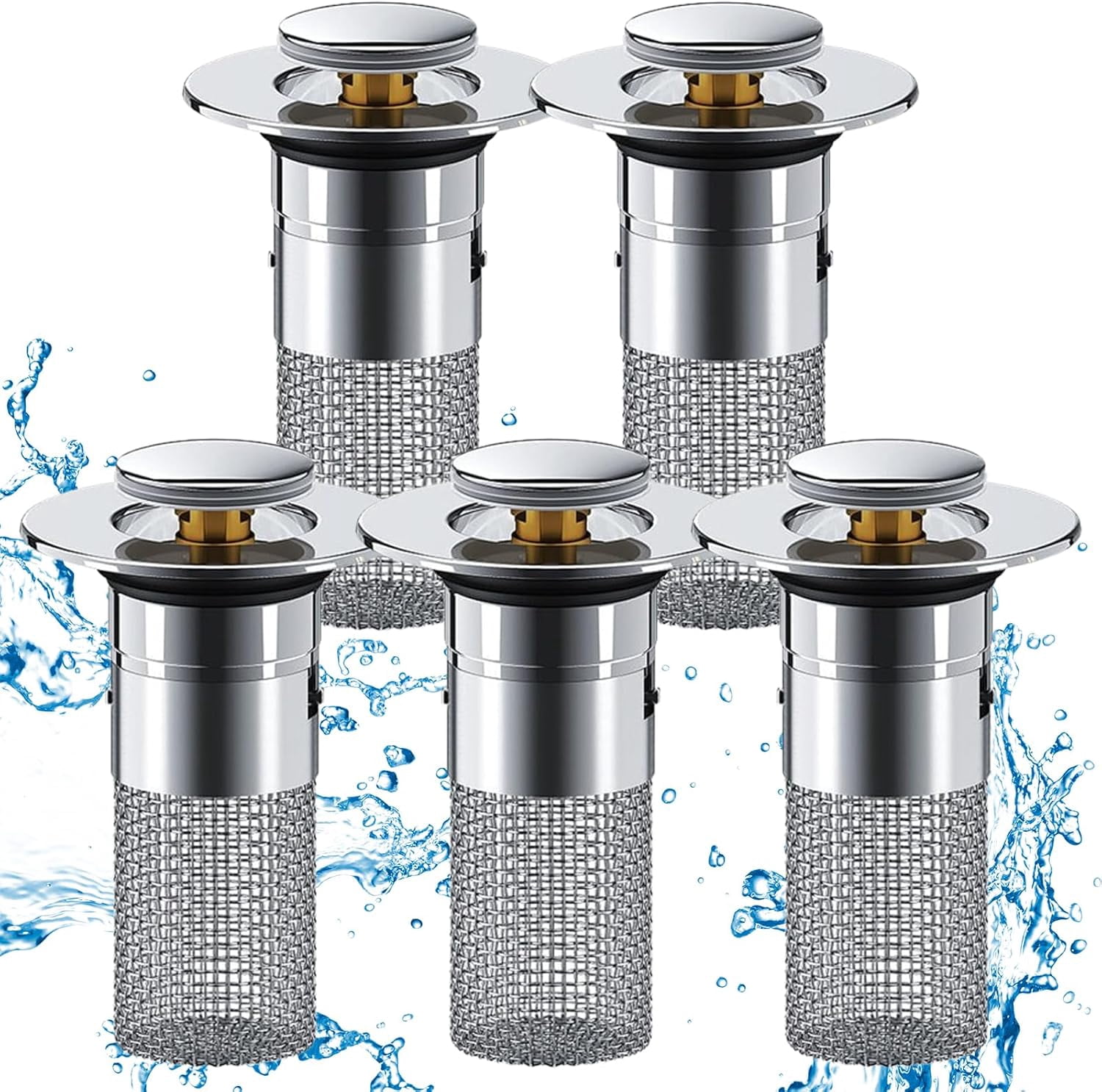 Stellaya Drain, Myloxion Drain Filter, Peachloft Sink Plug, Bathroom ...