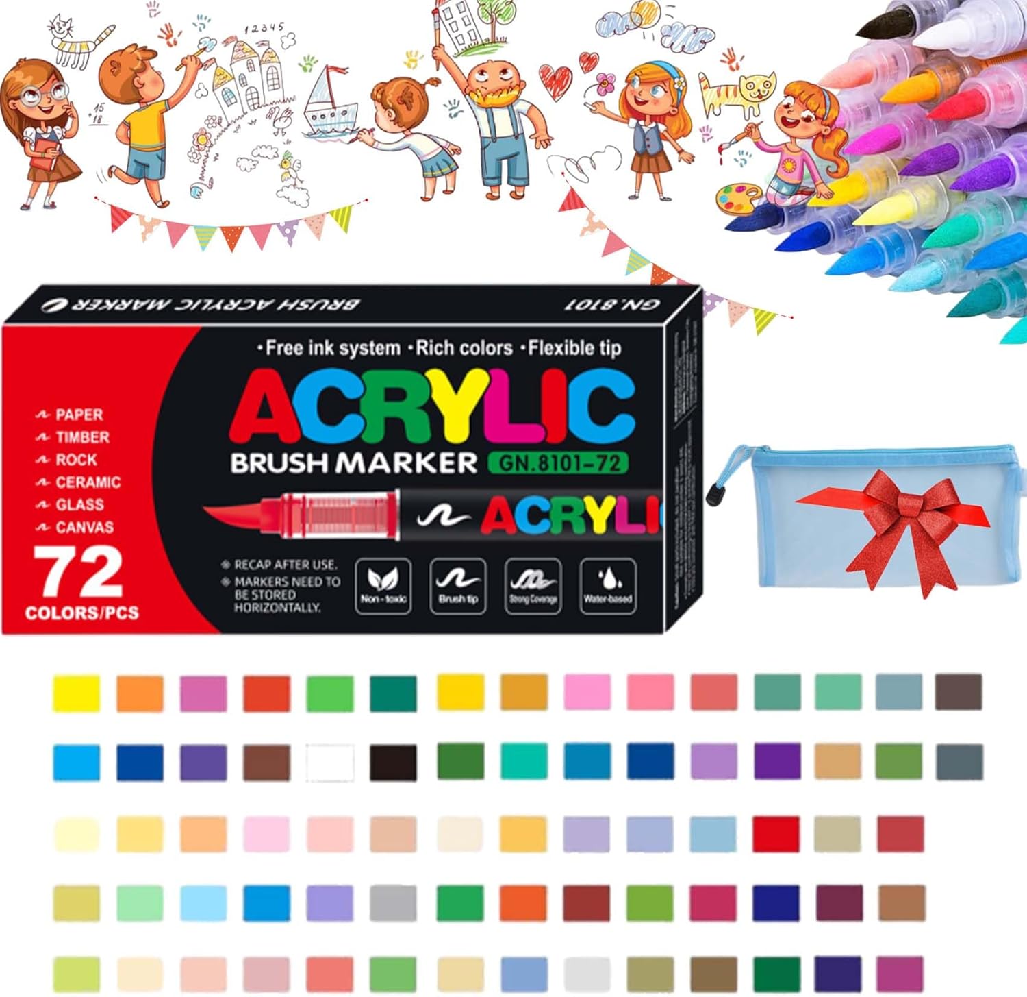 Stellaya - Stellaya Straight Liquid Acrylic Marker,2025 New Stellaya ...