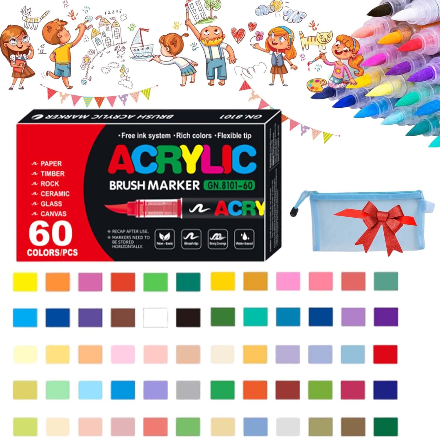 Stellaya - Stellaya Straight Liquid Acrylic Marker,2025 New Stellaya ...