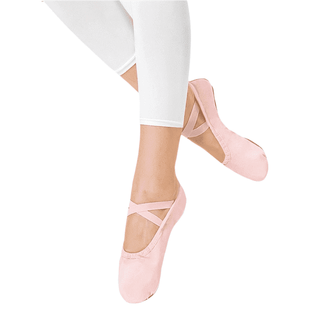Stelle Ballerina Ballet Shoes - Soft Canvas Dance Slippers with Split ...