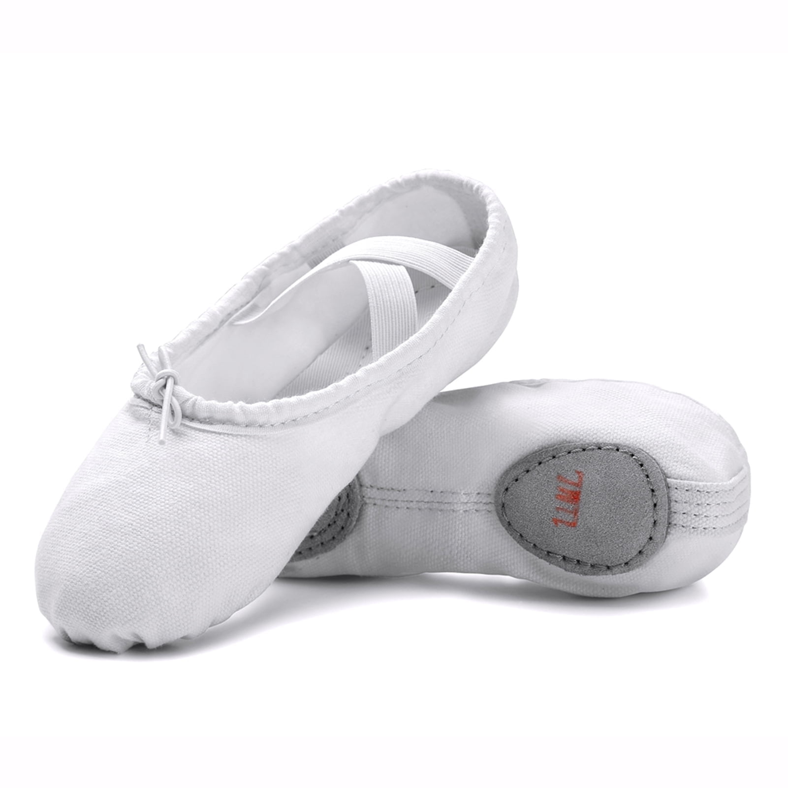 Stelle Canvas Ballet Shoes Spit Dance Slippers Flats Yoga Adjustable ...
