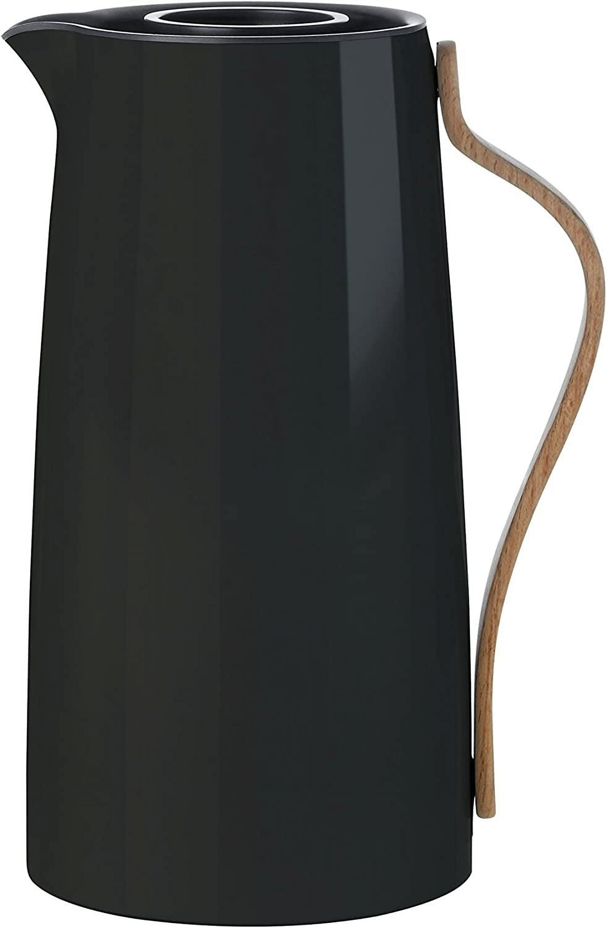 Stelton Vacuum Jug Black Emma Insulated Coffee Jug - Walmart.com