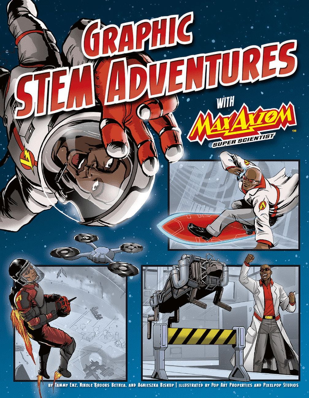 Stem Adventures Graphic STEM Adventures with Max Axiom, Super Scientist ...