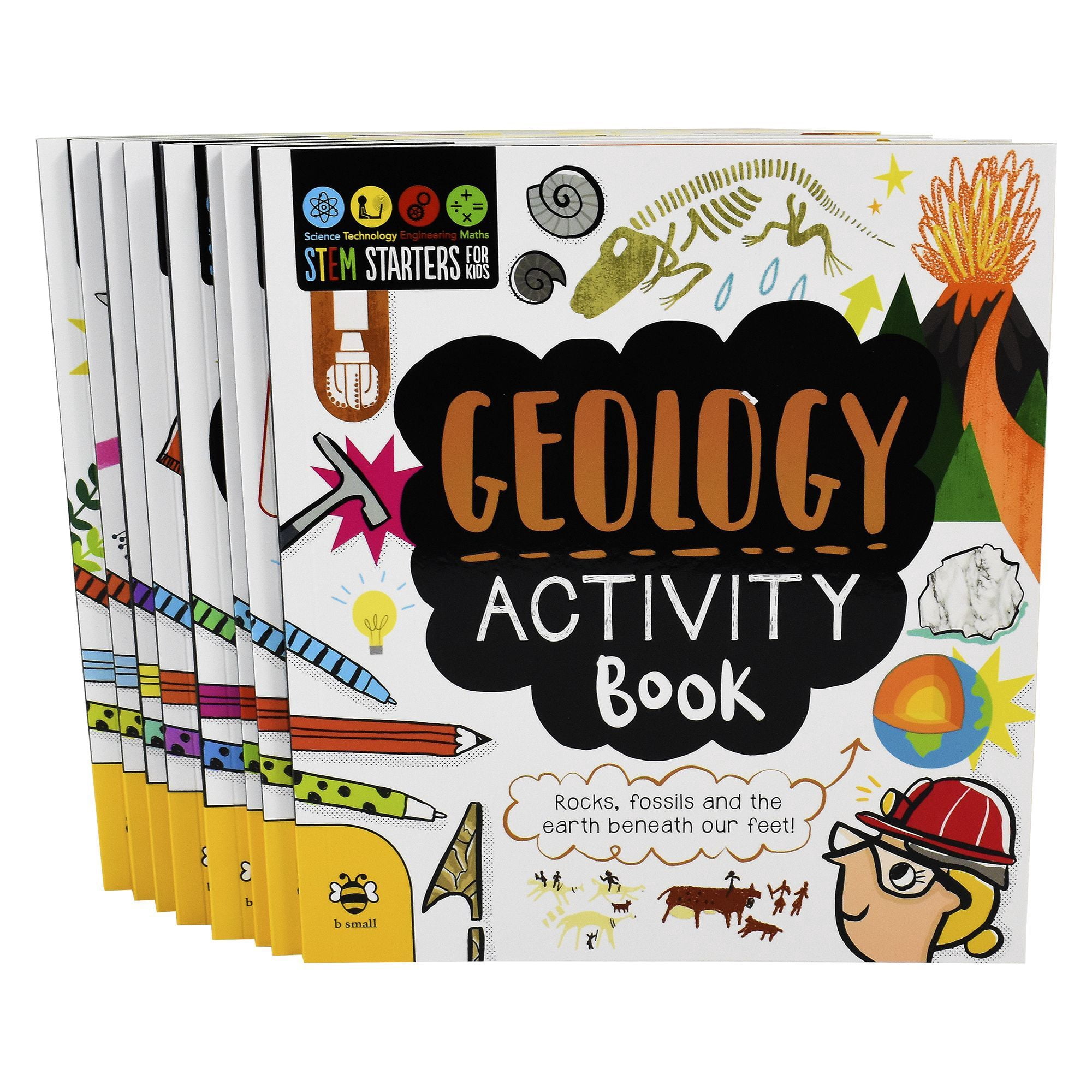 Stem Educational Activity 8 books set, Stem Starters For Kids, Maths ...