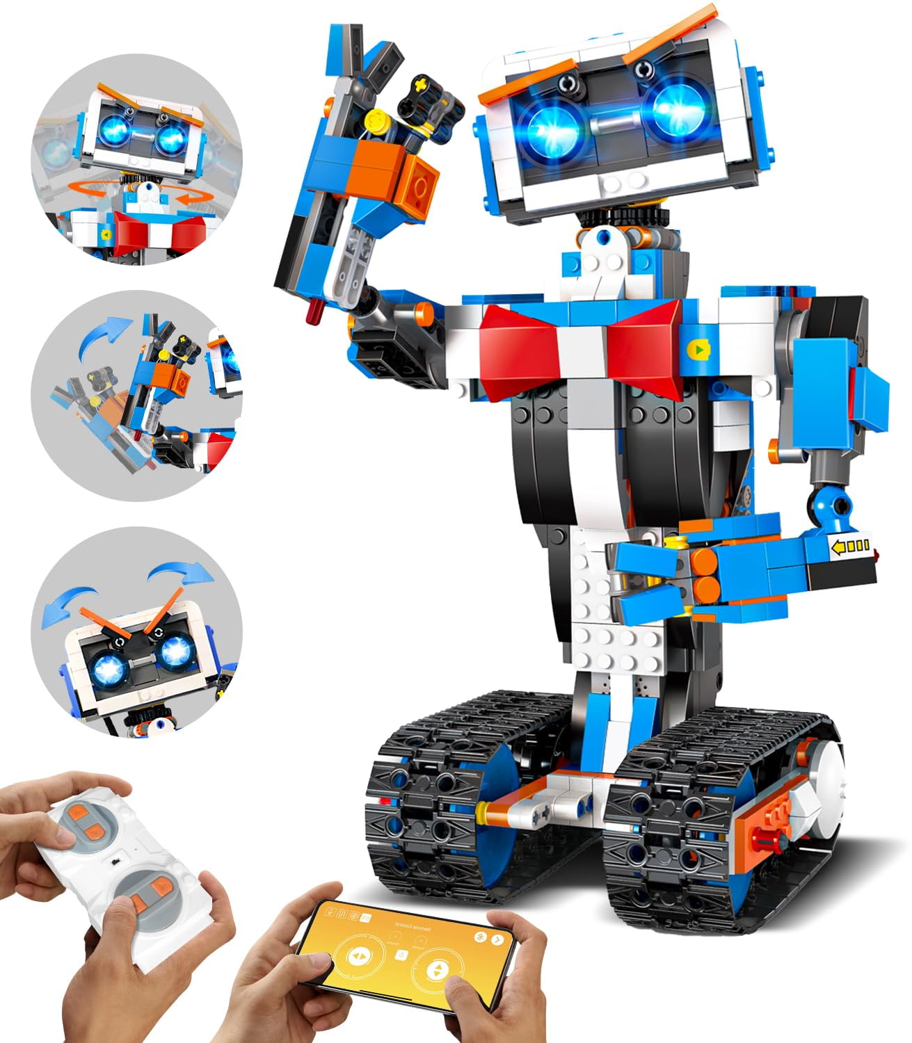 Stem Robot Toys Building Kits, Building Toys For Boys Age 8-12, App ...