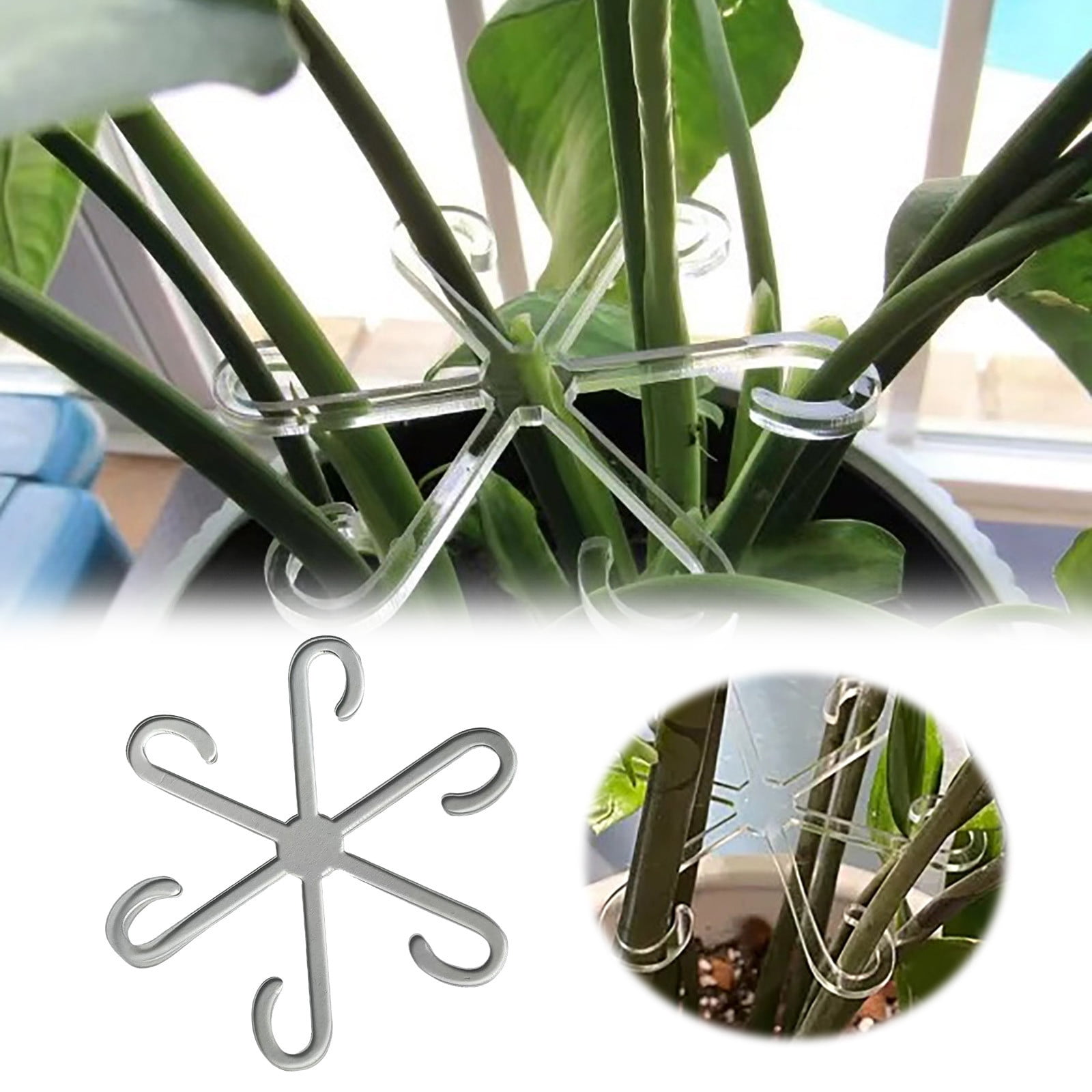 Stem Support Garden Vegetable Patch Root Holder Vise Clamp - Walmart.com