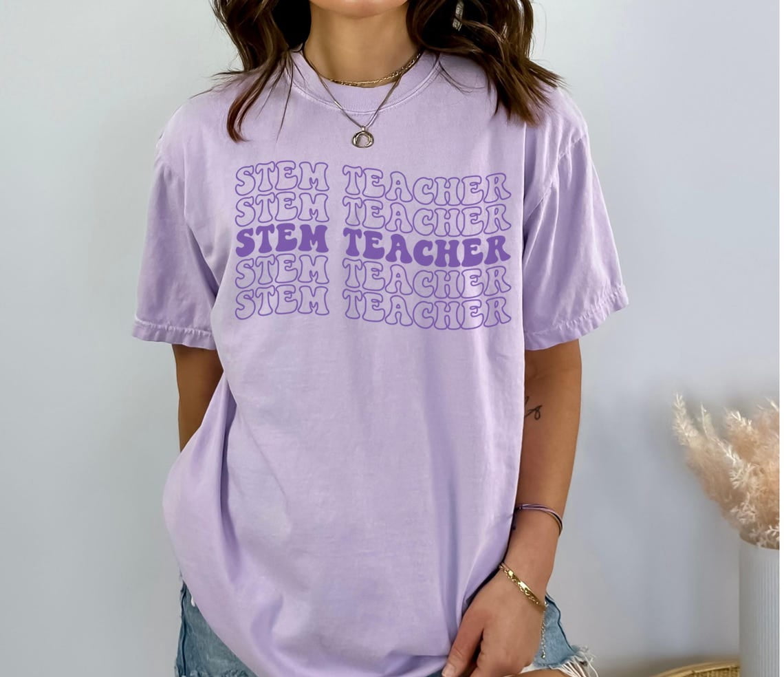 Stem Teacher Shirt, Stem Teacher Appreciation Gift For Teacher ...