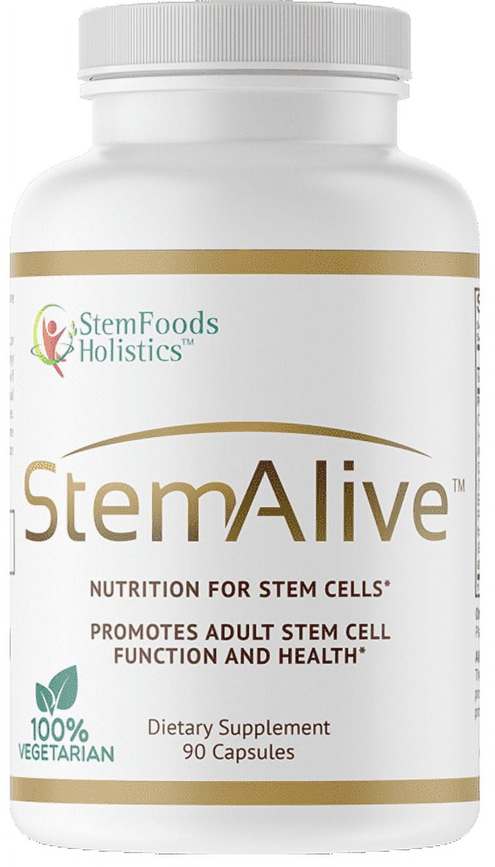 StemAlive Natural Stem Cell Health Supplement: Promotes Adult Stem Cell ...