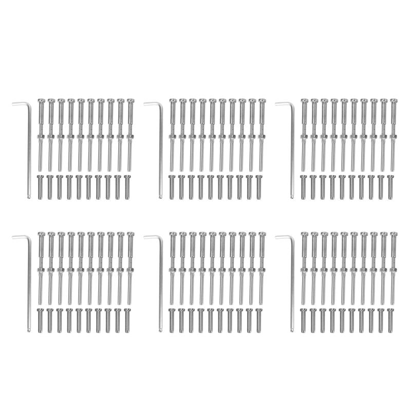 Stemball Swage and Hex Head Threaded Stud Tension End Fitting Terminal ...