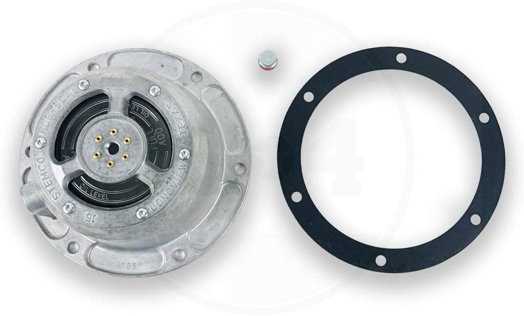 Stemco 343-4372 Axle Hub Cap Hubcap, Psi, Oil Long Tube - Walmart.com